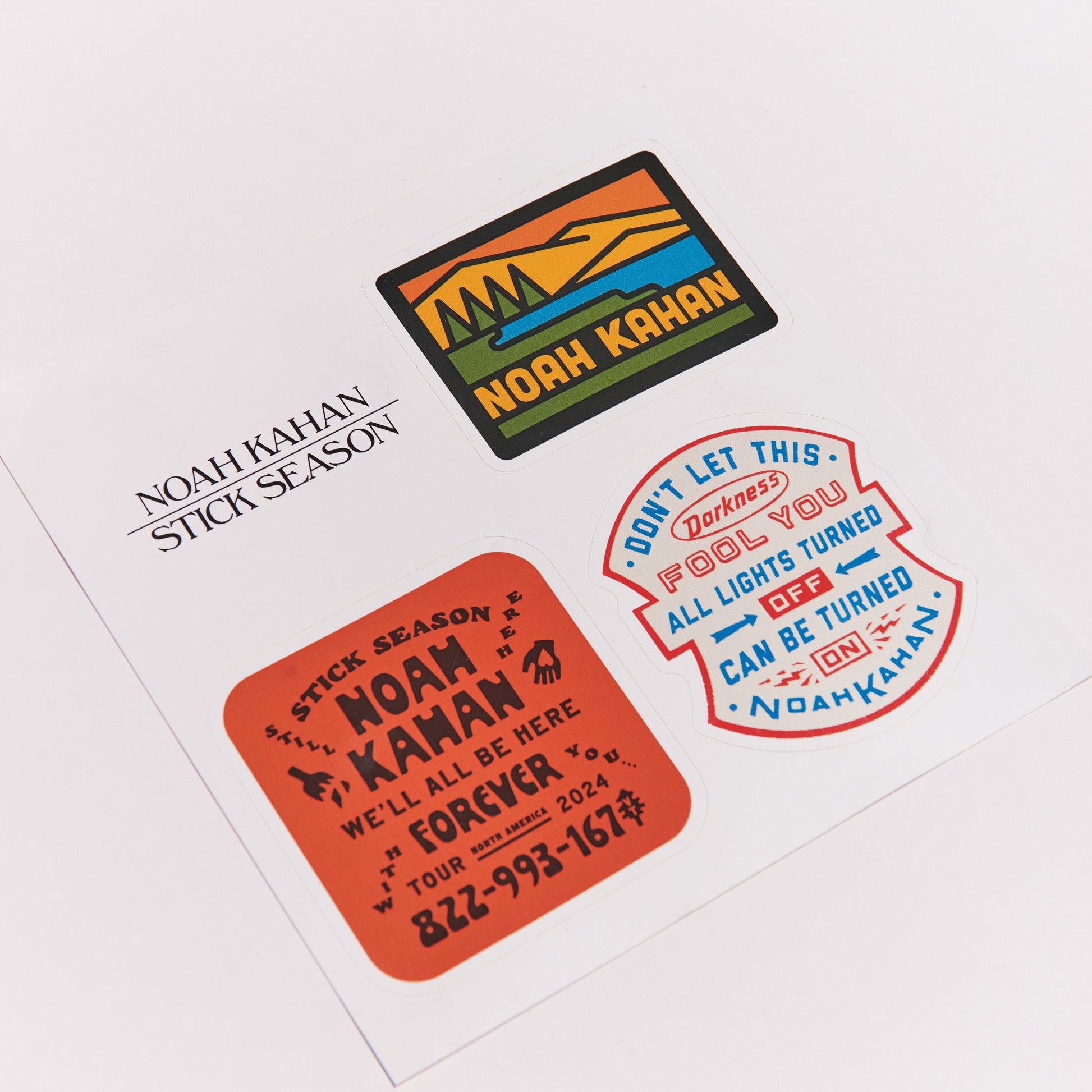 3 Sticker Set - Noah Kahan